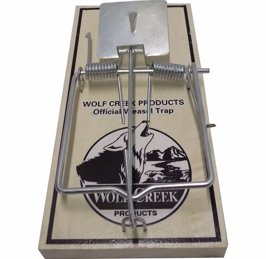 Wolf Creek Products. WOODEN WEASEL TRAP